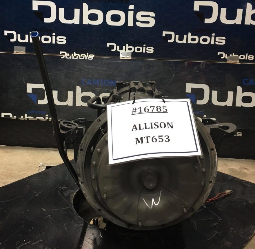 Allison MT653 transmission - 16785 Transmissions shop - Camions Dubois