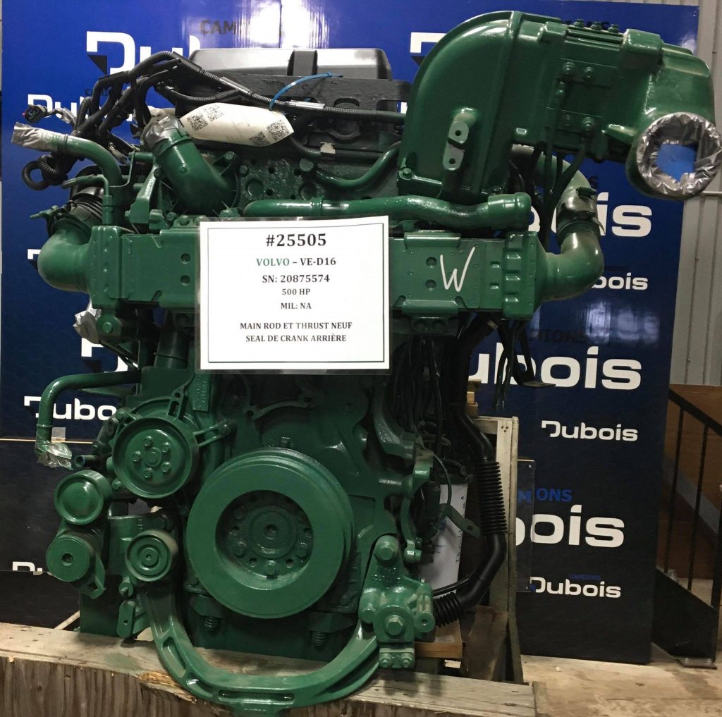 VOLVO VE-D16 - 25505M Engine shop - Camions Dubois